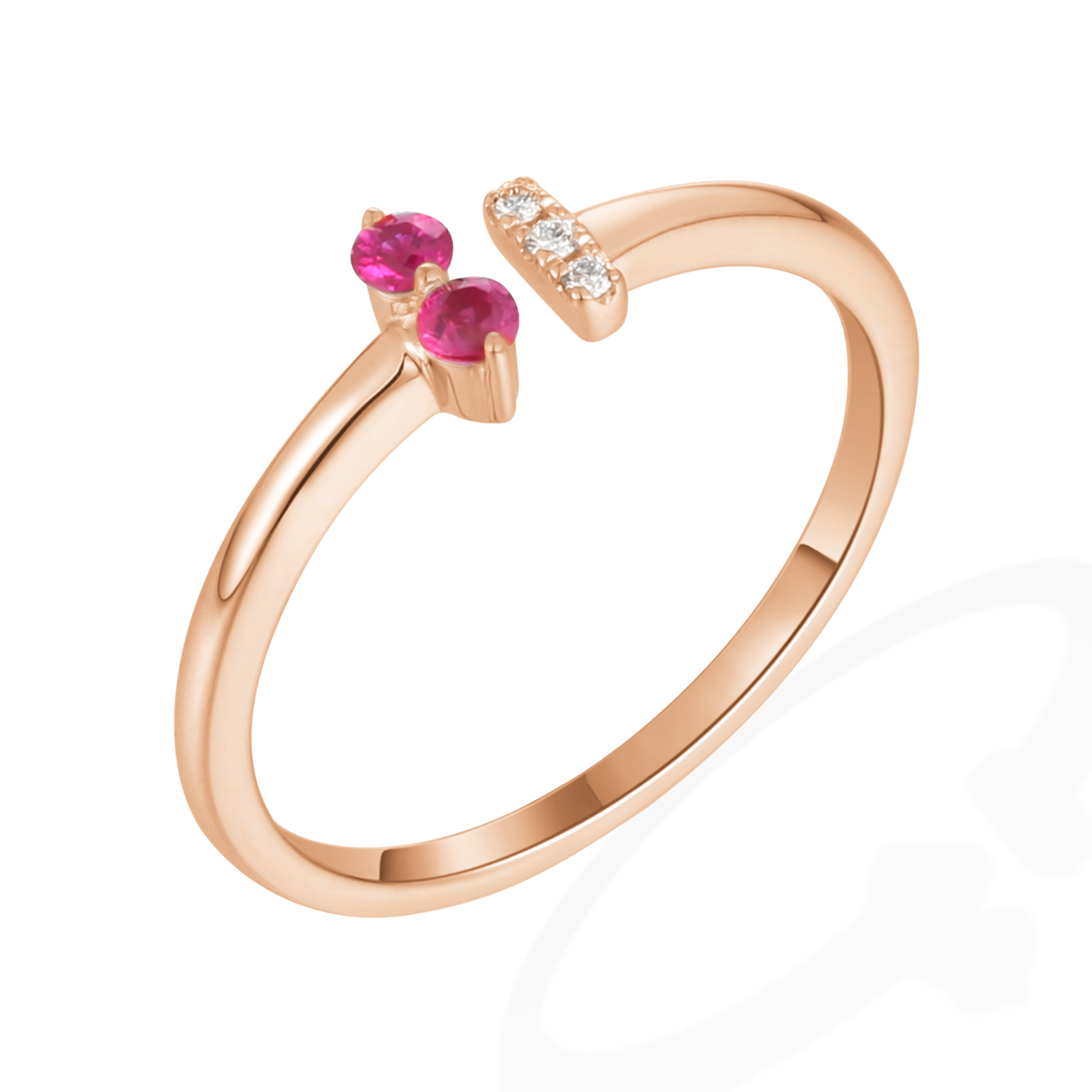 BI ruby open ring | mori | mori