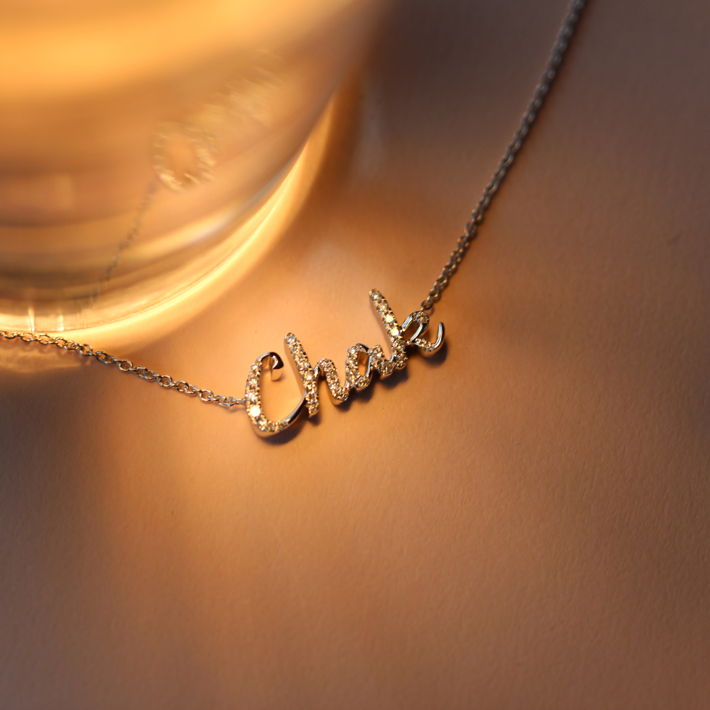 Your Own Words Necklace | Custom Name Necklace | mori | mori